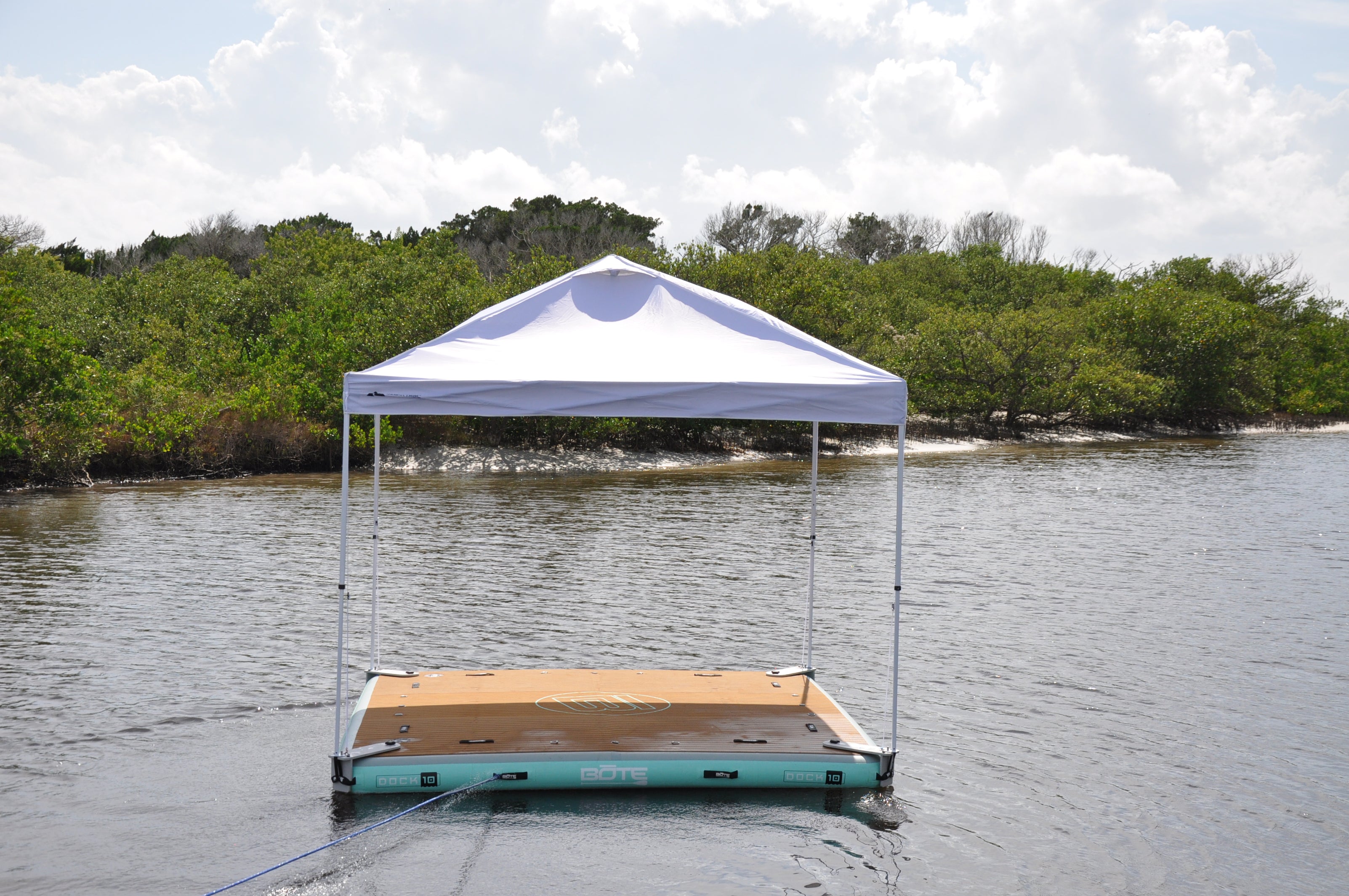 10' x 10' Shade-Buddy® for BOTE® Inflatable Docks | National Docks
